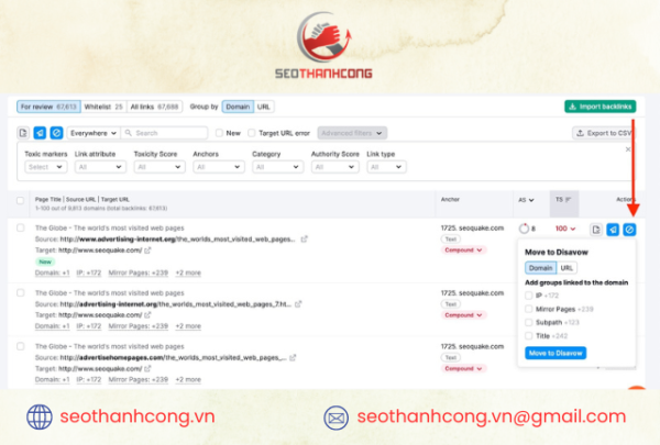 Phân tích và kiểm tra Backlink bằng công cụ SEMrush